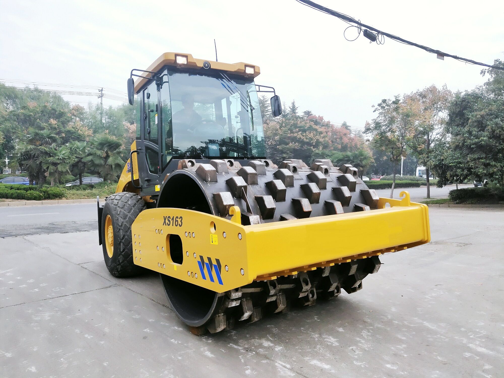 Xs163 Hydraulic Single Drum Vibratory 16ton Road Roller Vibratory ...