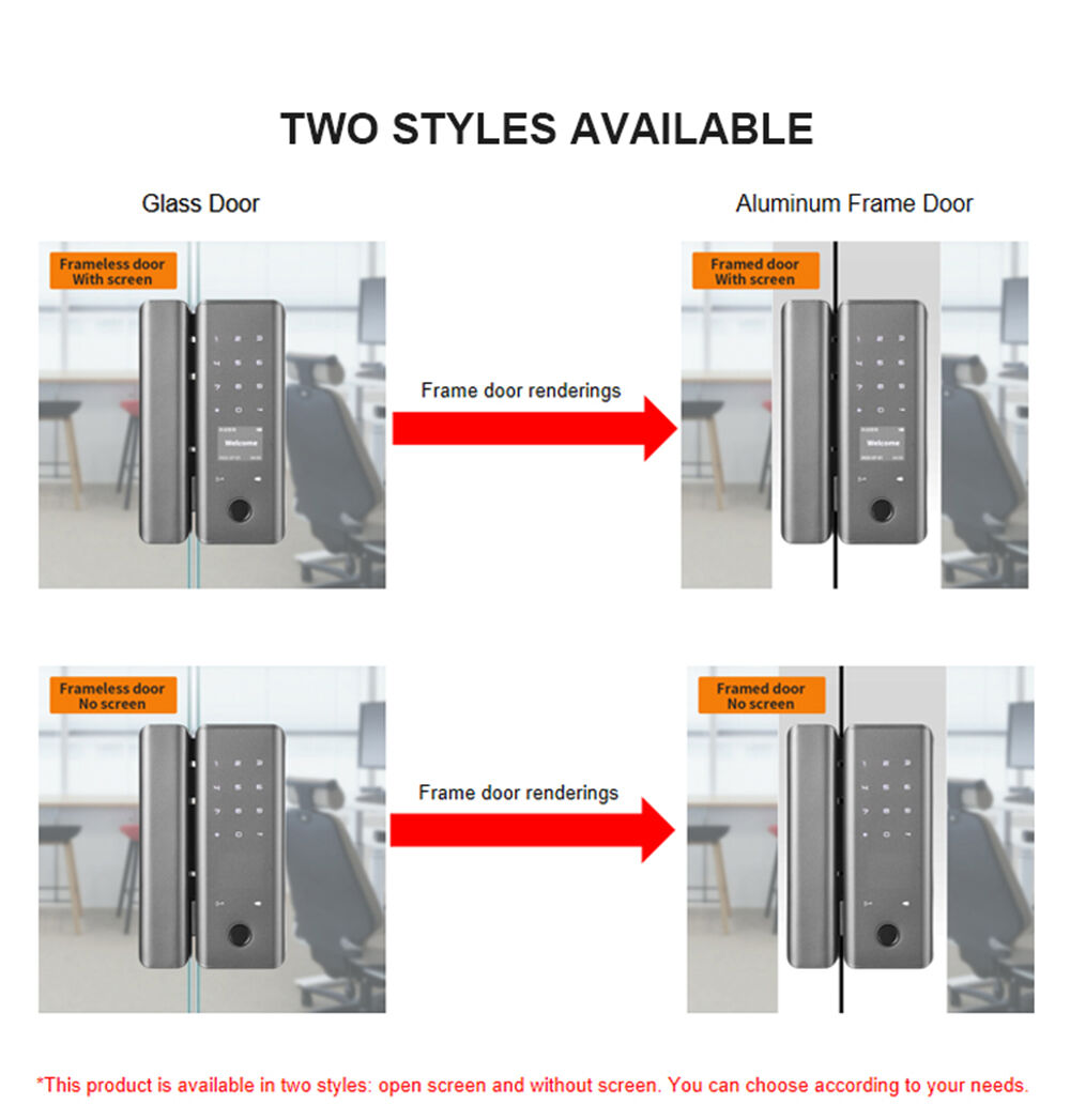 Newest Smart Locks Wifi High Security Door Fingerprint Smart Door Lock ...