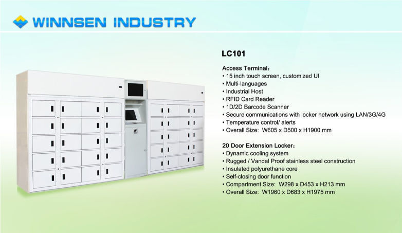 Winnsen Smart Cabinet Intelligent Parcel Delivery Metal Locker Horse ...