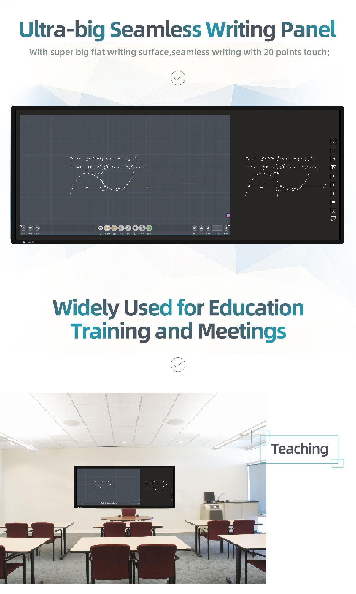 Bulk Buy China Wholesale 77 Inch Touch Screen Digital Smart Class Board ...