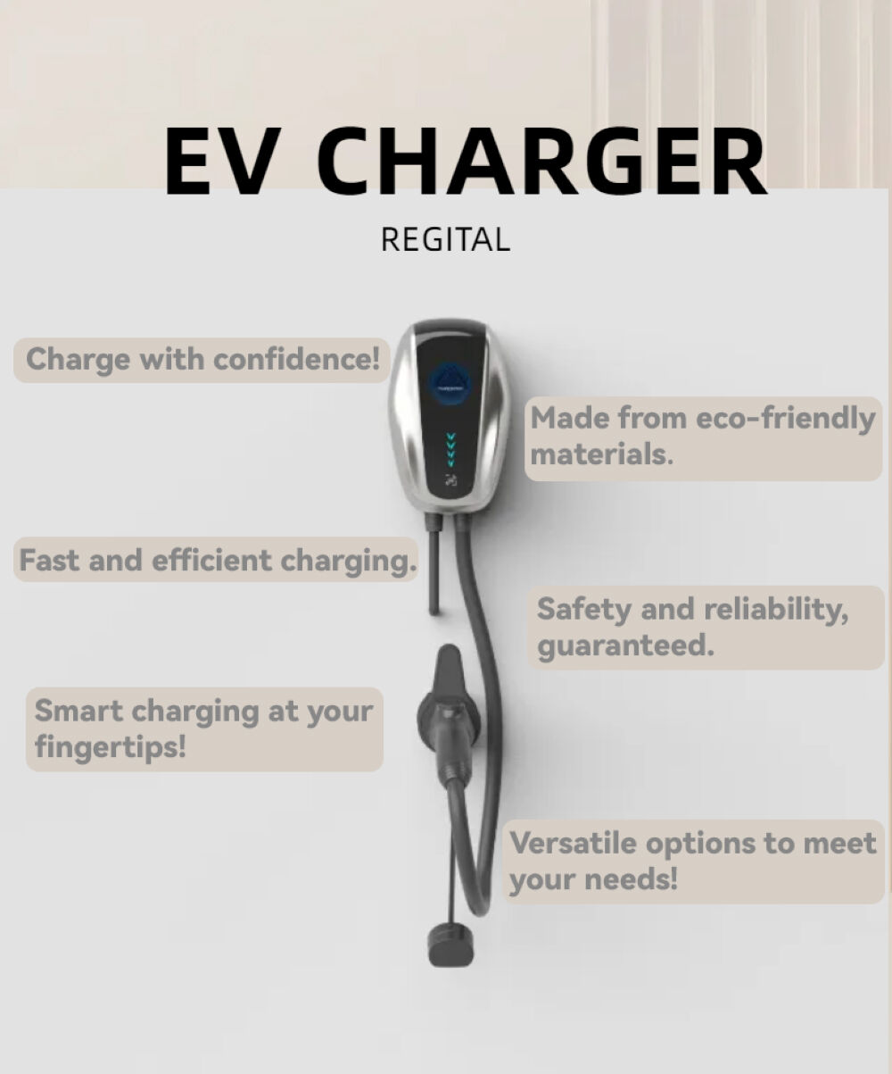 7kw Single Phase Wall Box Ev Charger 32a Electric Car Charger Ac ...