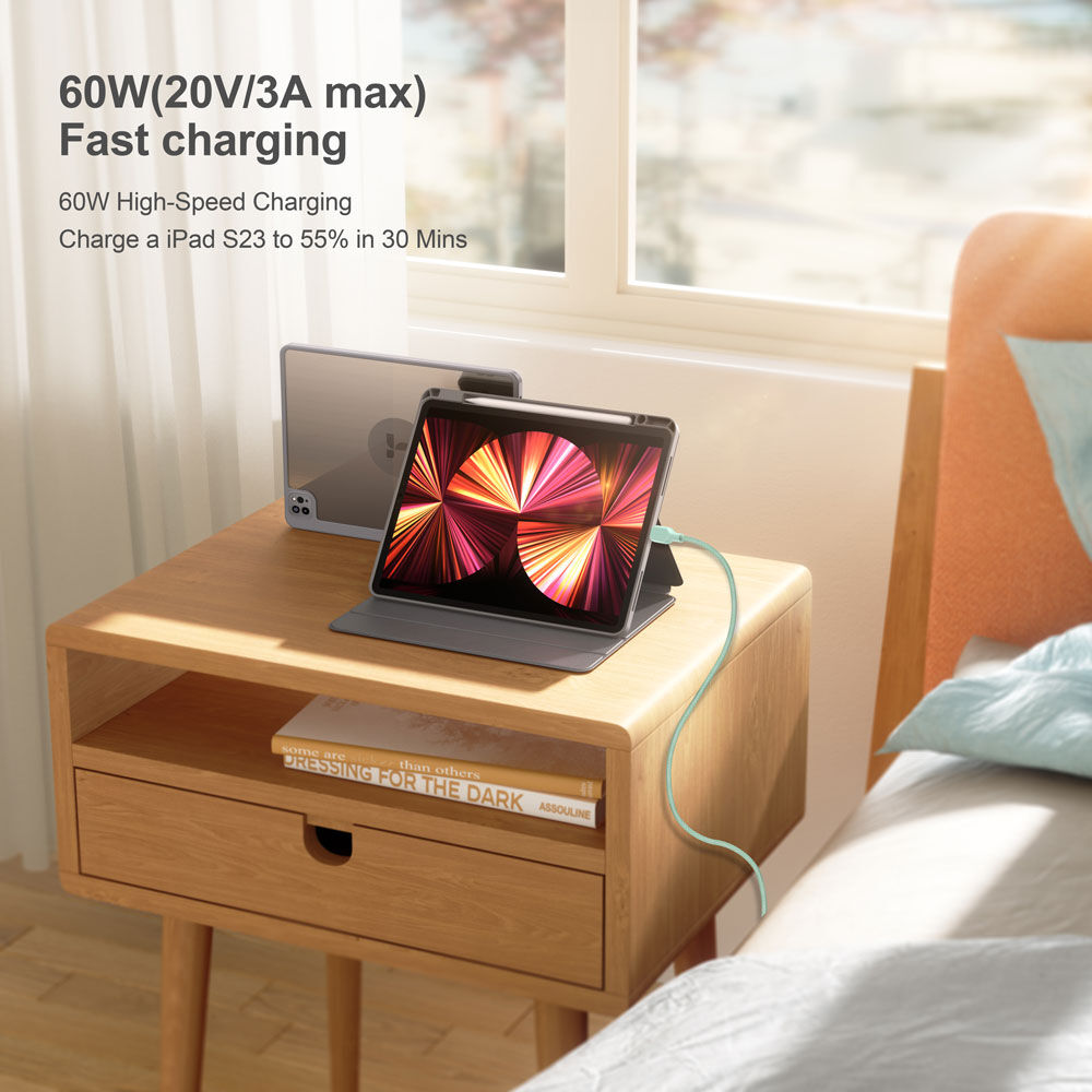 Factory Direct High Quality China Wholesale Usb C Cable 60w Pd 3a Fast ...