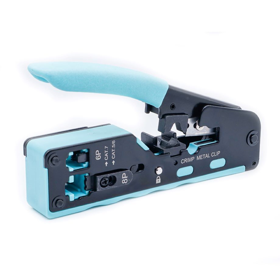 Cat5e Cat6 Cat7 Cutter Crimper Stripper Networking Repair Rj45 8p8c And ...