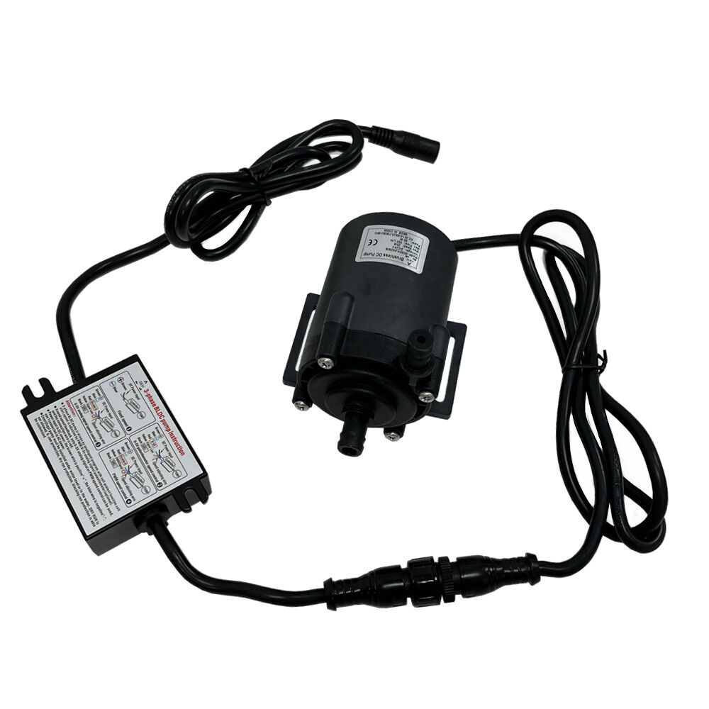 Shysky 24v Micro Brushless Dc Water Pump Dc55k-24250s 80w 25m Lift Low ...