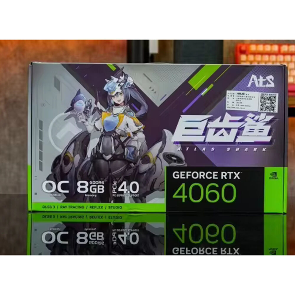 Asus Ats Rtx 4060 Gaming Megalodon Ats-rtx4060-8g-gaming, 4060 Gpu ...