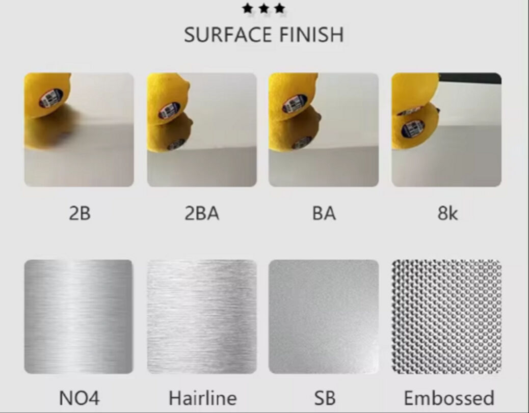 Aisi 304 405 409 429 430 434 436 442 446 4x8 Stainless Steel Plate 2b ...