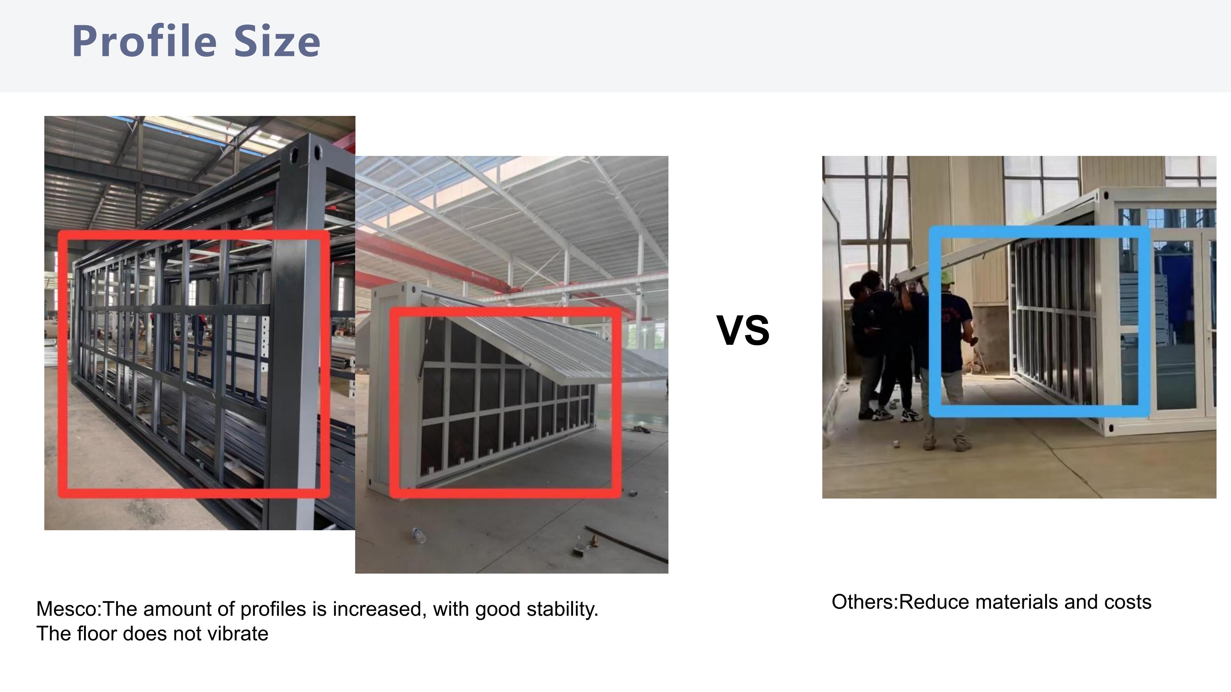 Prefab Container Foldable Modular Structure Fold House For Warehouse ...