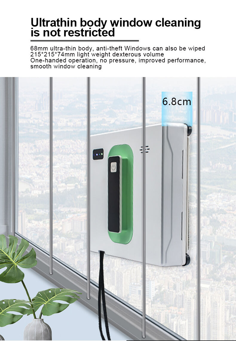 Energy-saving Electric Glass Window Cleaner Robot Limpiacristales With ...