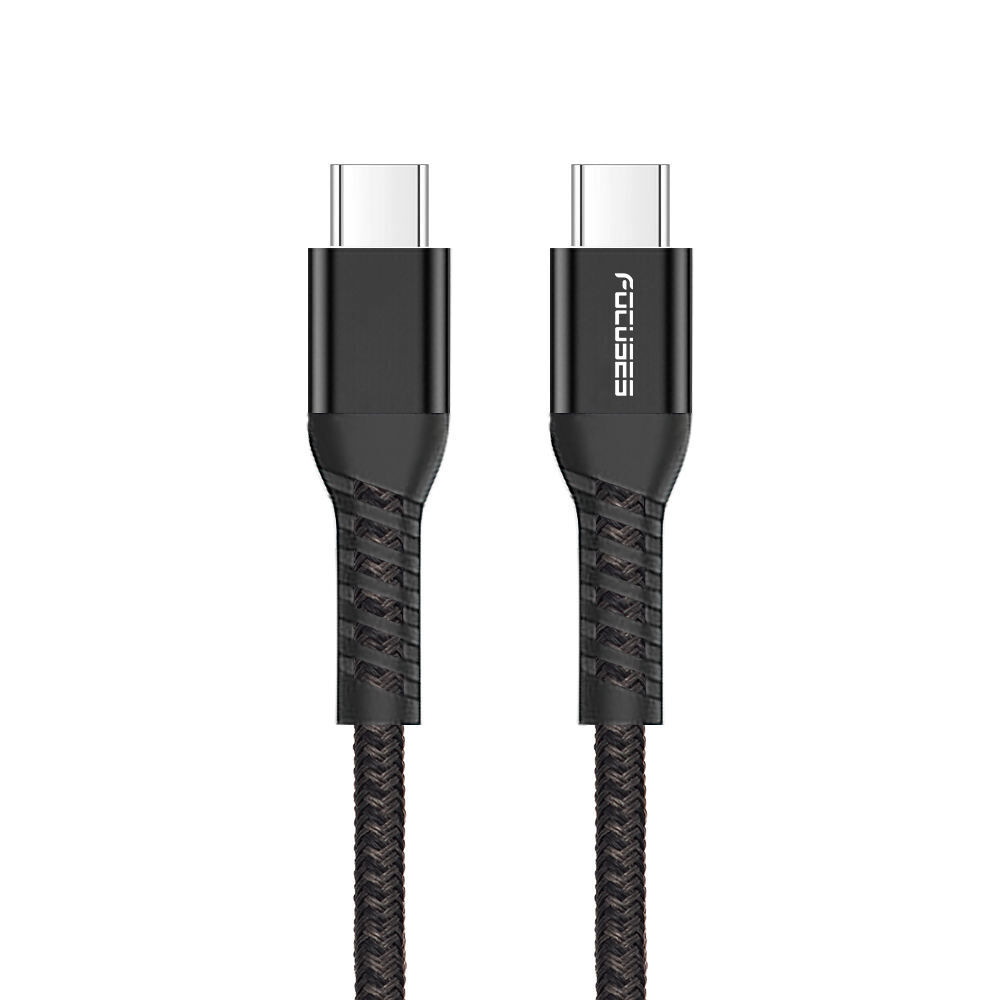 Quick Charge Nylon Braided Pd 100w 3a 5a Type C Data Cable Charger Usb ...