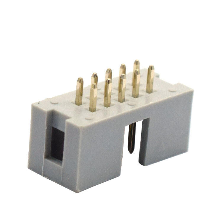 One-stop Purchase Multiple Models Color Grey Gold Plating10 Pin 2.54mm ...