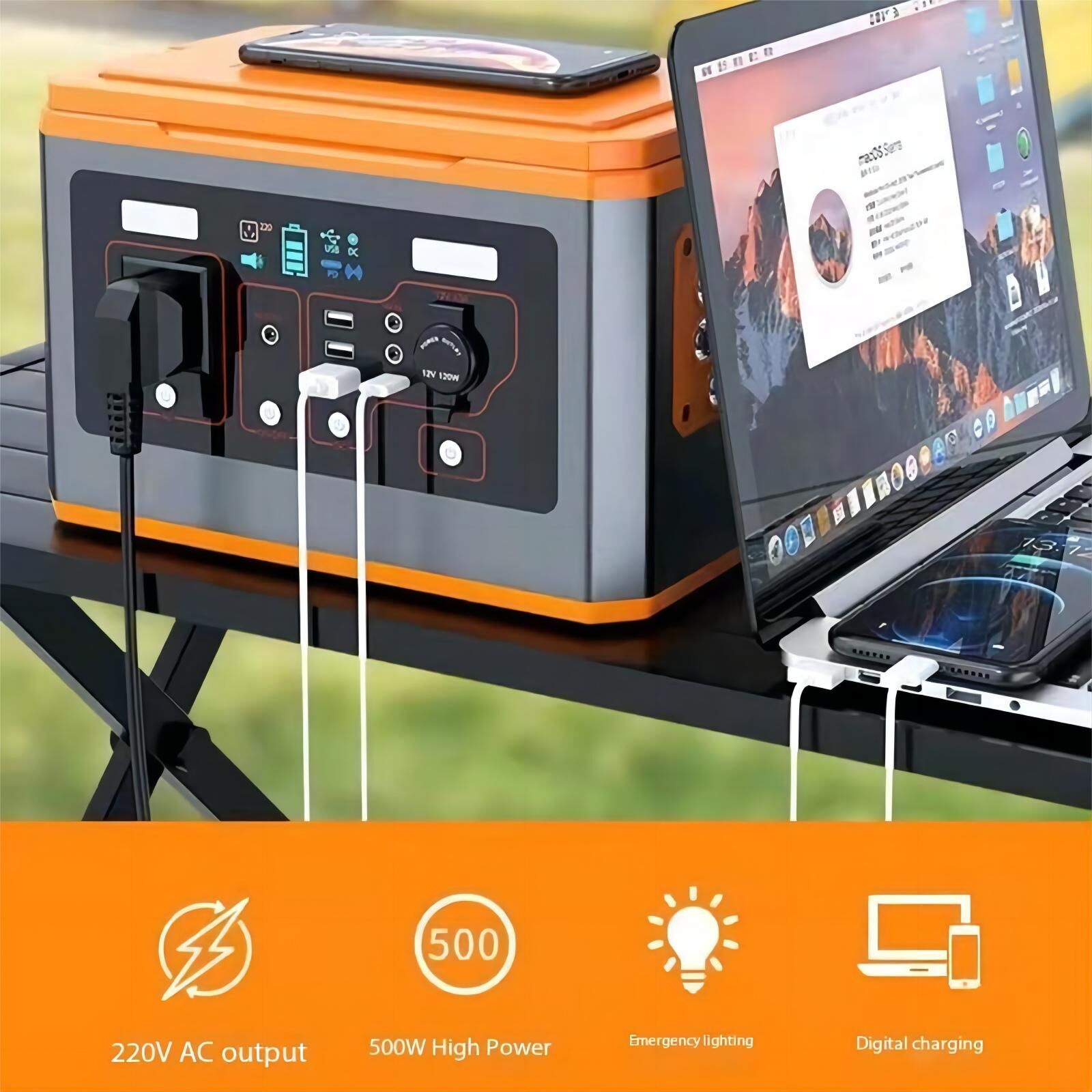 Factory Price Powerpro G002 500w - Multi-function Portable Emergency ...