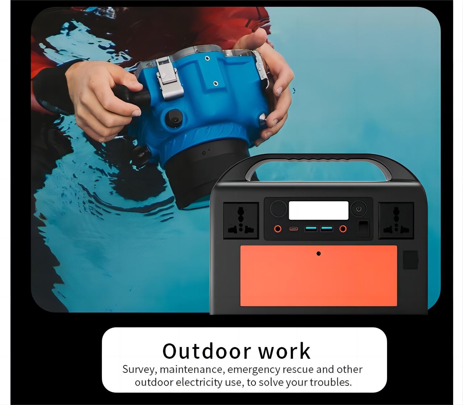 Factory Price G003 Power Pro 300 - Multi-function Portable Emergency ...