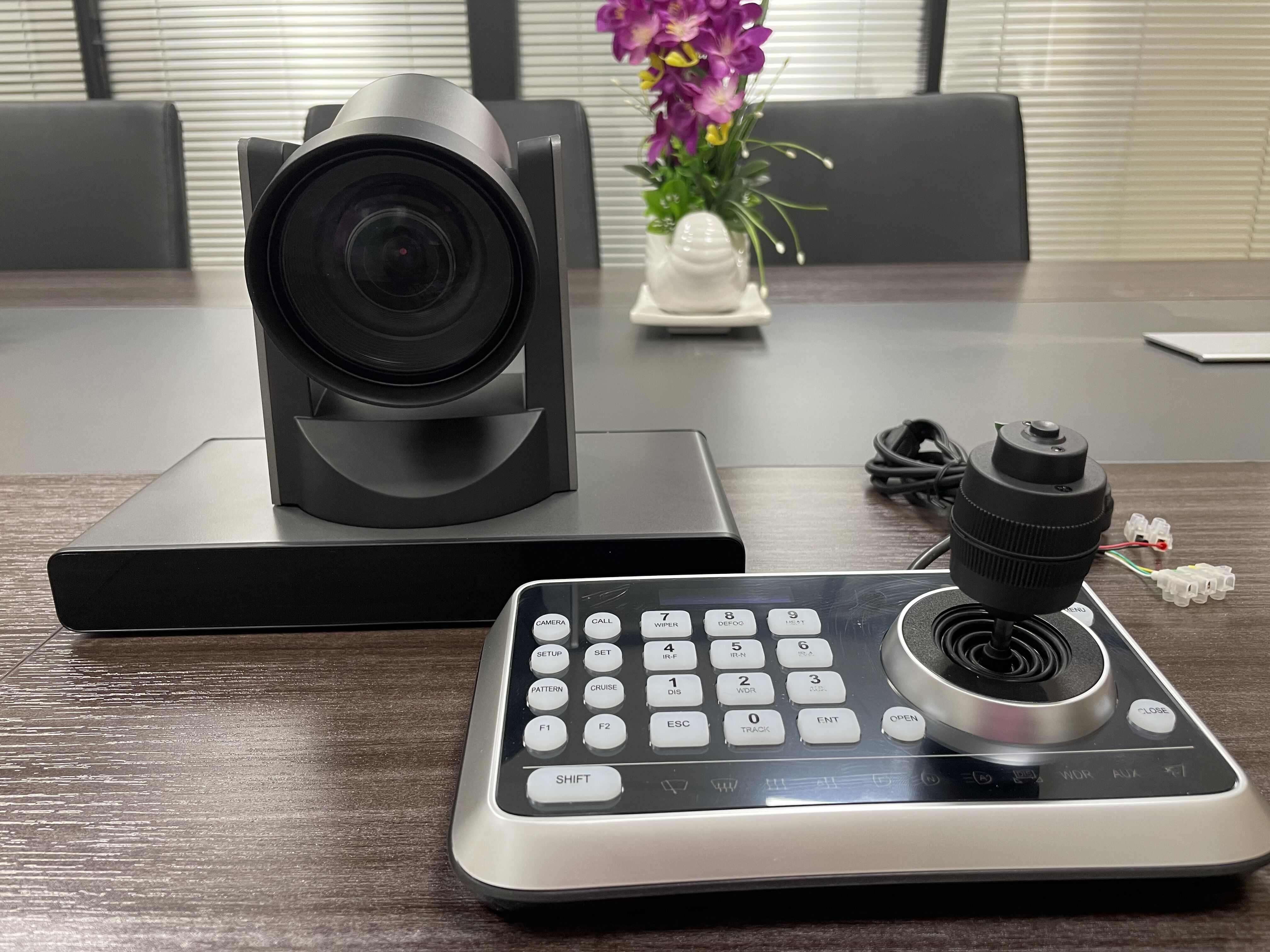 Cheap 4d Visca/rs232/485 Ptz Controller Mini Rugged Joystick Keyboard ...