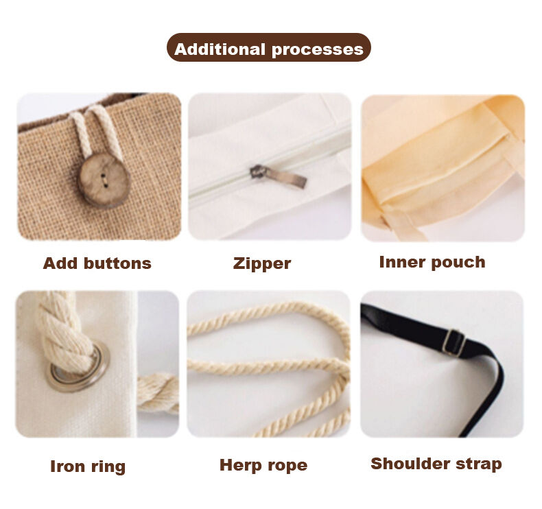 Bamboo Handled Jute Bag, Vintage Bag Jute Shopping Bag, Tea Storage Bag ...