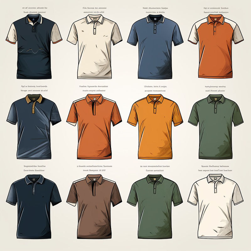 Men's Casual Quick-drying All Kinds Of Fit Short Sleeved Polo Shirts ...