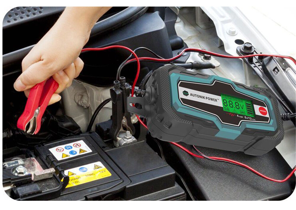 Best Selling 4a 10-steps Fully Automatic Battery Charger 6v/12v Bca ...
