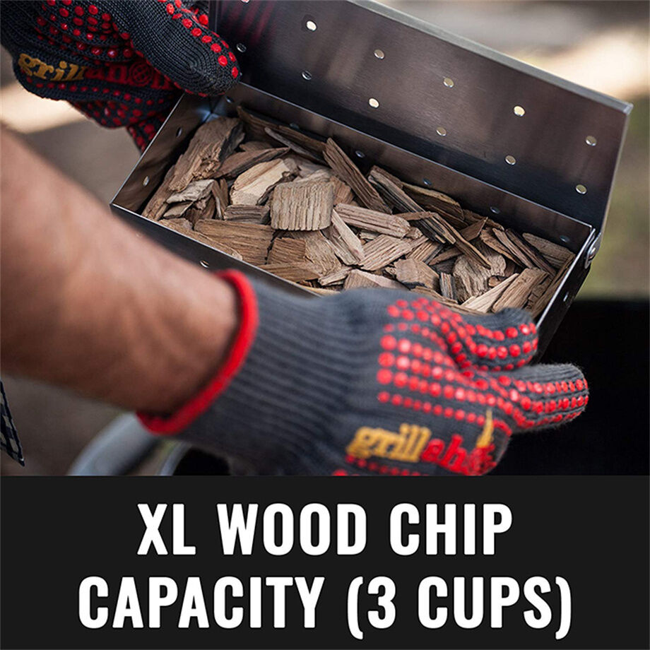 Bulk Buy China Wholesale Smoker Box For Gas Grilling Wood Chip Smoker ...