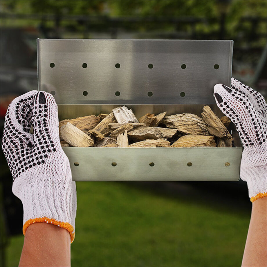 Bulk Buy China Wholesale Smoker Box For Gas Grilling Wood Chip Smoker ...
