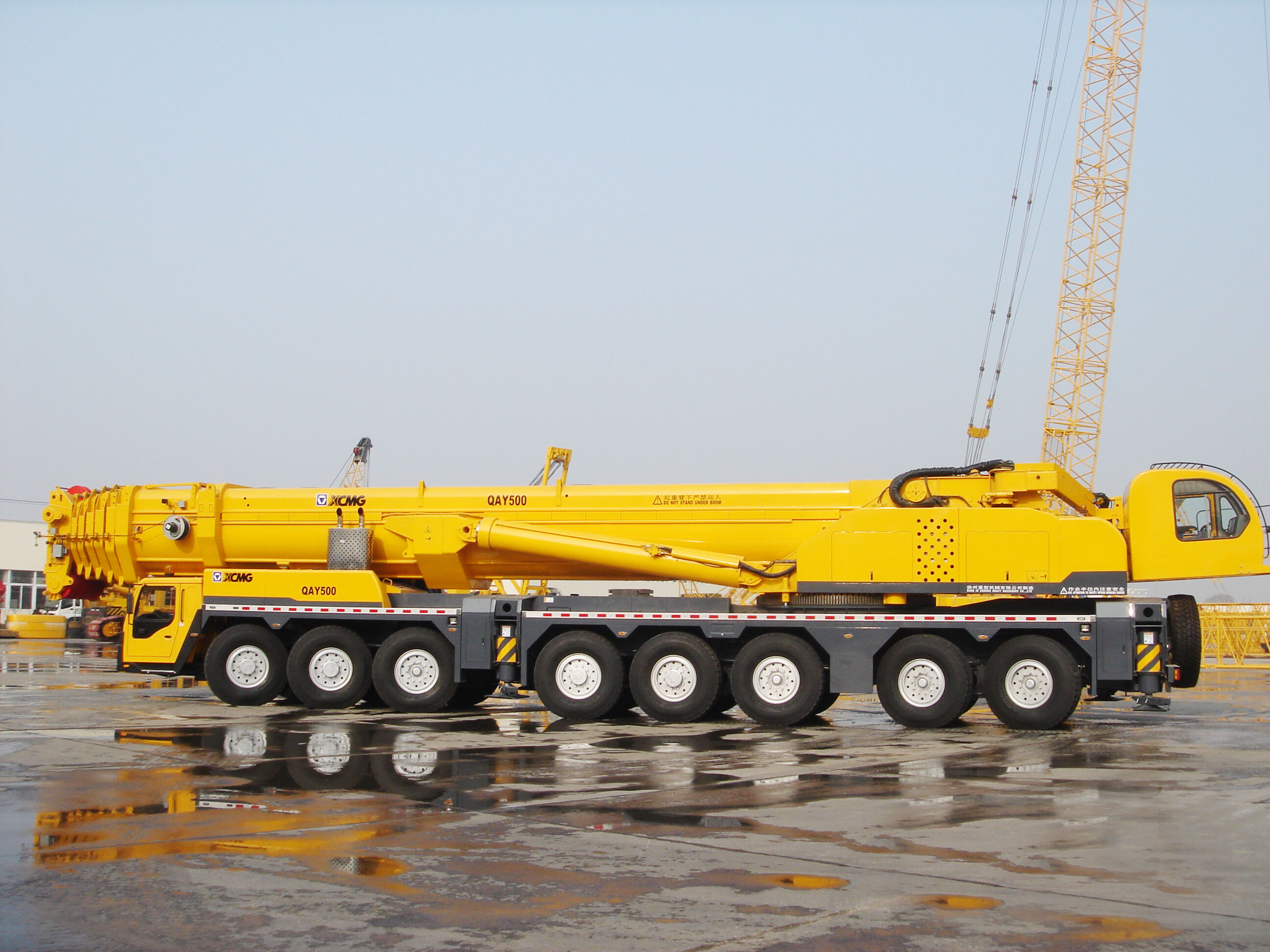Telescopic Boom Crane Xca160l8 160 Ton All Terrain Truck Crane - China ...