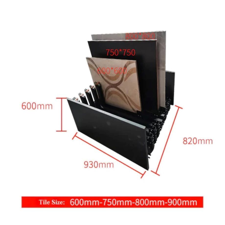 Customized Floor Granite Ceramic Porcelain Stone Tile Display Stand ...