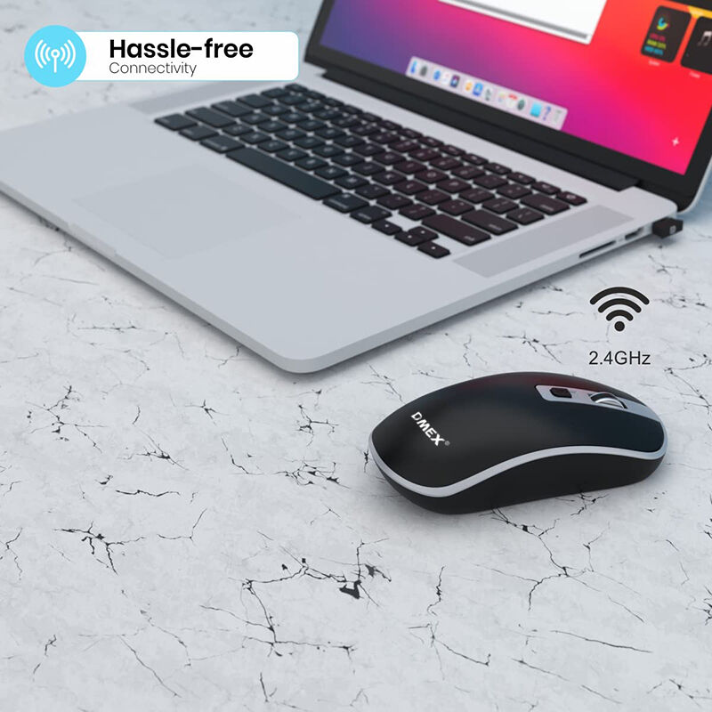 Oem 2.4g Wireless Mouse With Compact Design Nano Usb Receiver Office ...