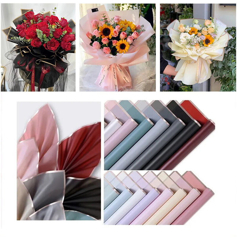 Wrapping Paper Vintage Kraft Gift Box Bag Bouquet Supplies Gift ...