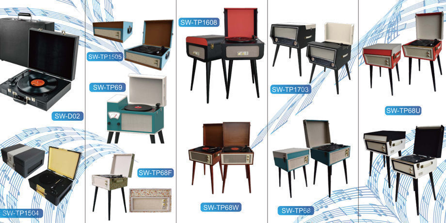 Wholesale Turntable Players Record Retro Radio Cd Player Gramophone Lp ...