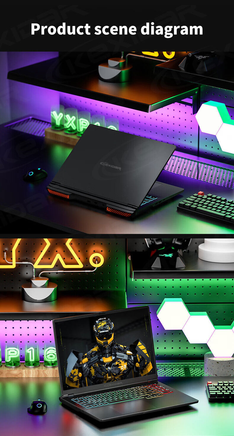 Gaming Laptop Intel Core I7-12th I9-13th Cpu 16" Fhd 165hz Ips Display ...