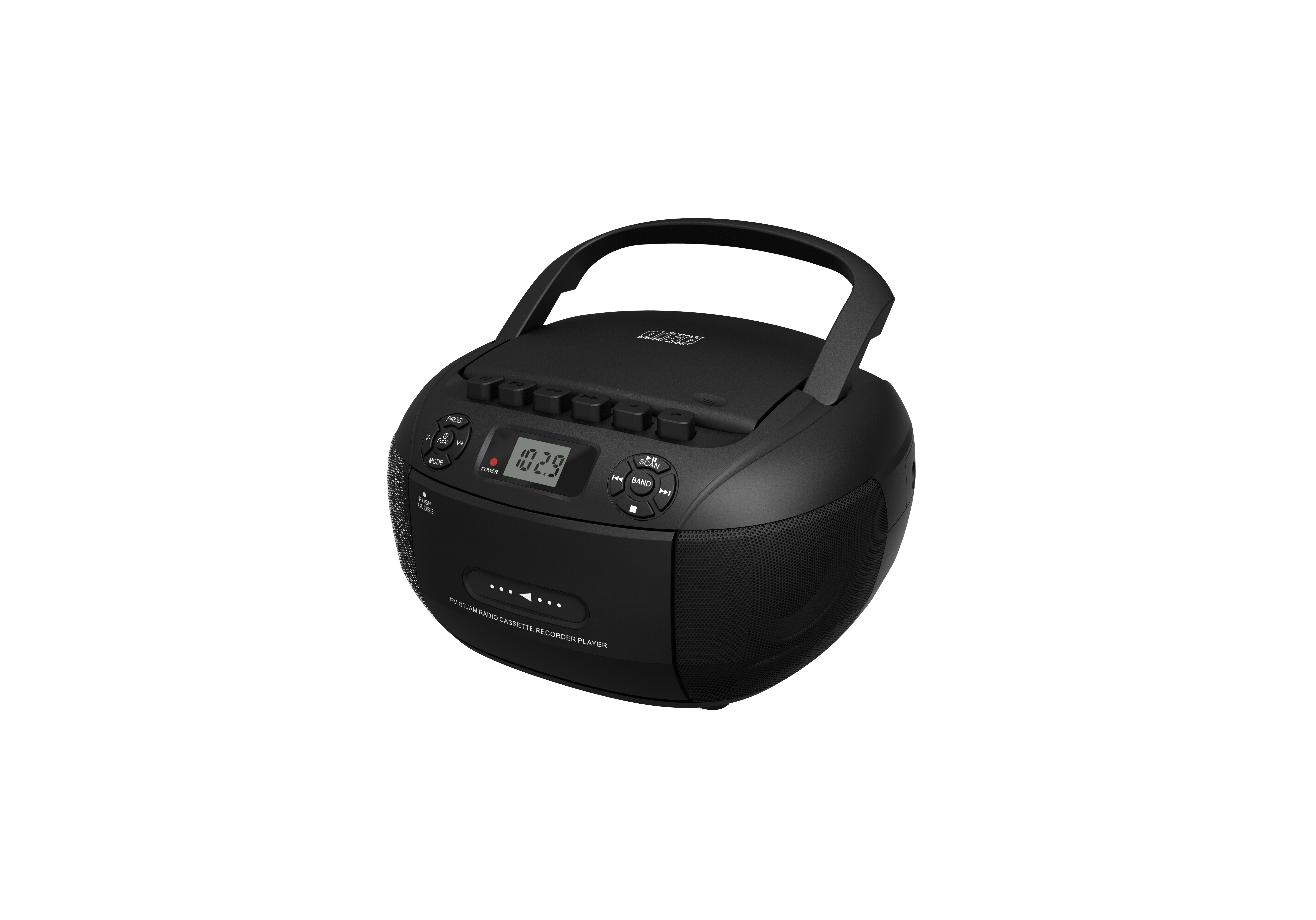 Enhance Your Music Collection With This Am/fm Radio Cd Cassette Player ...