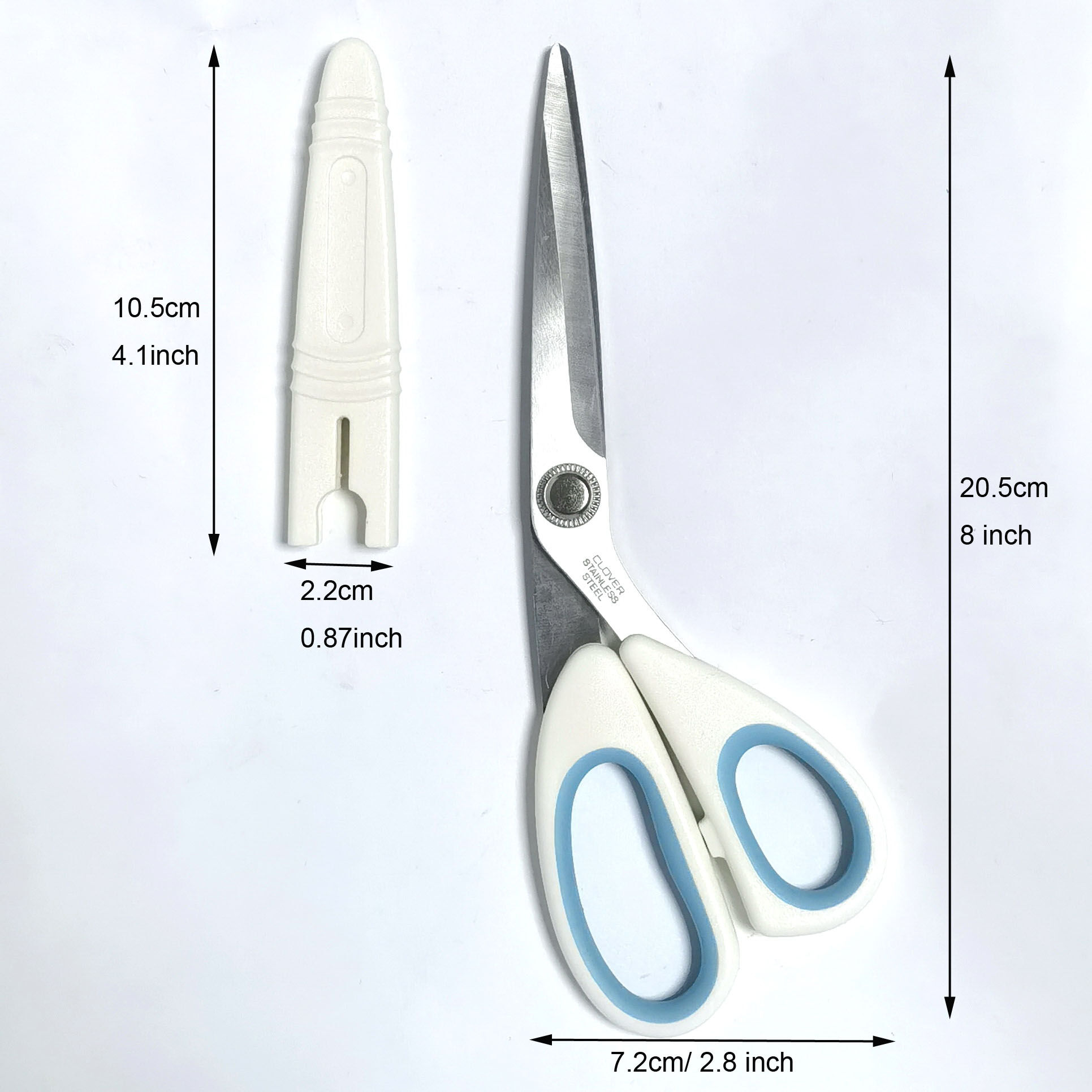 Buy China Wholesale Soft Grip Stainless Steel Sewing Scissors With ...