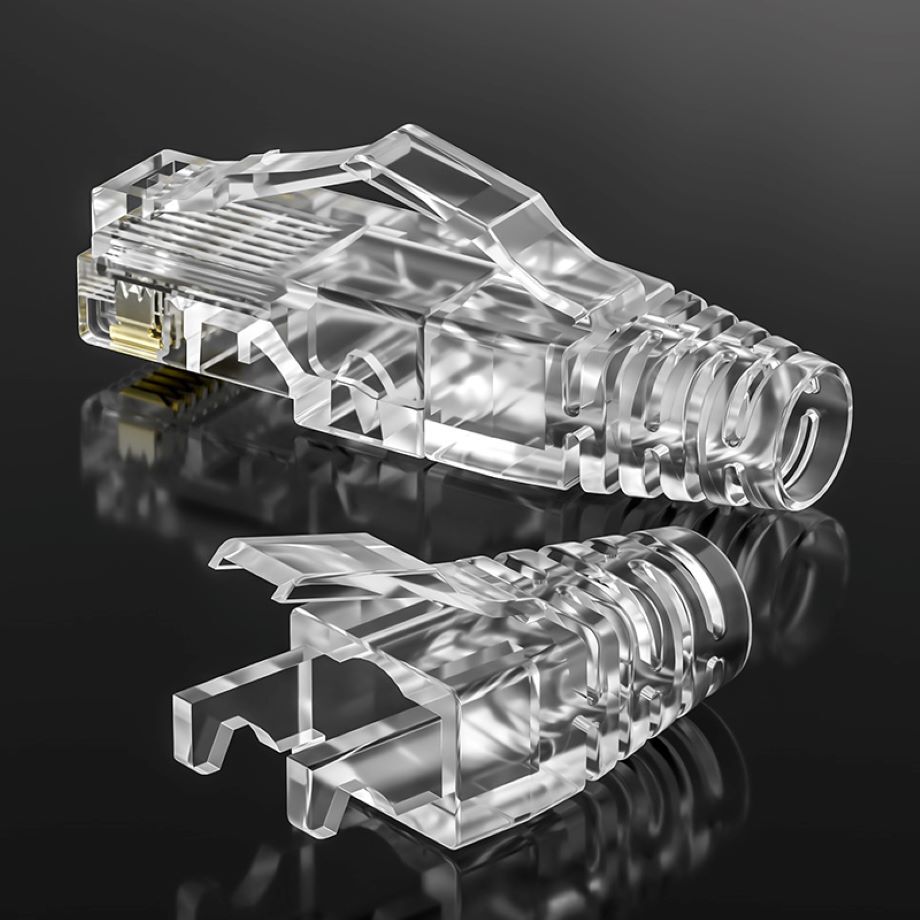 Rj45 Connector Modular Plug Boot Jacket Dustproof Cover - China ...