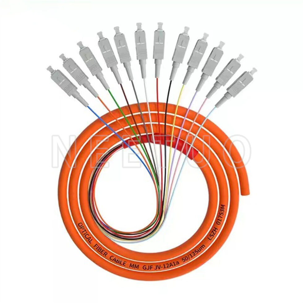 Buy China Wholesale Om1 Om2 12c Lc Bundle Pigtails Jacketed Multimode ...