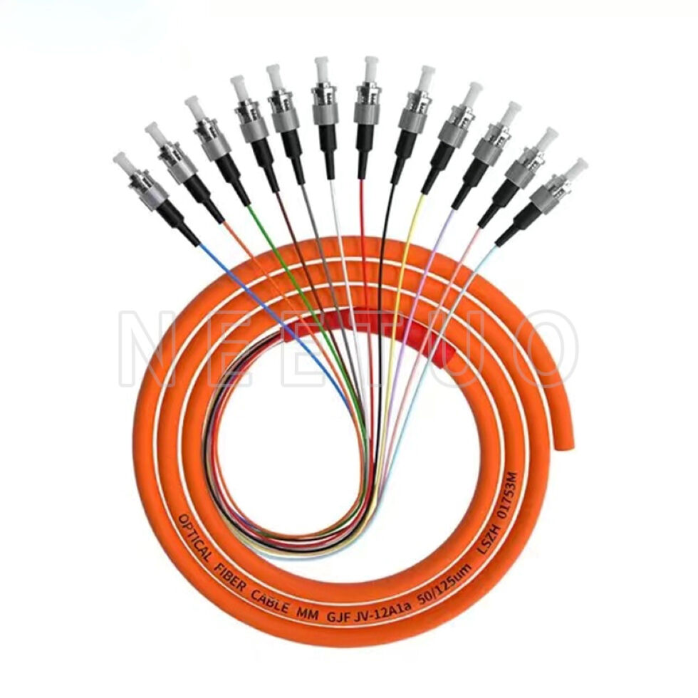 Buy China Wholesale Om1 Om2 12c Lc Bundle Pigtails Jacketed Multimode ...