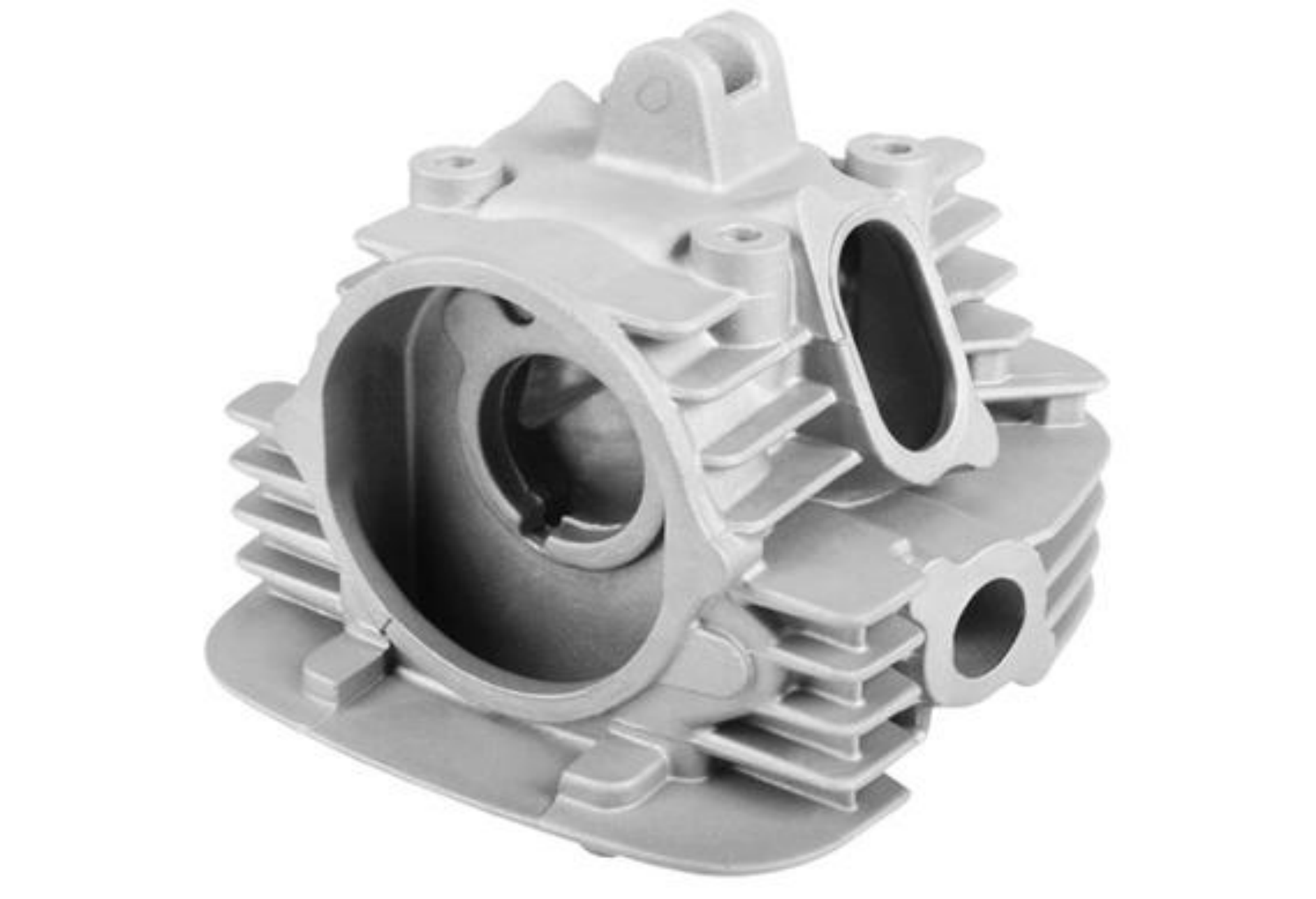 Investment Casting Parts - Motorcycle Cylinder Head Assy - Motorcycle ...