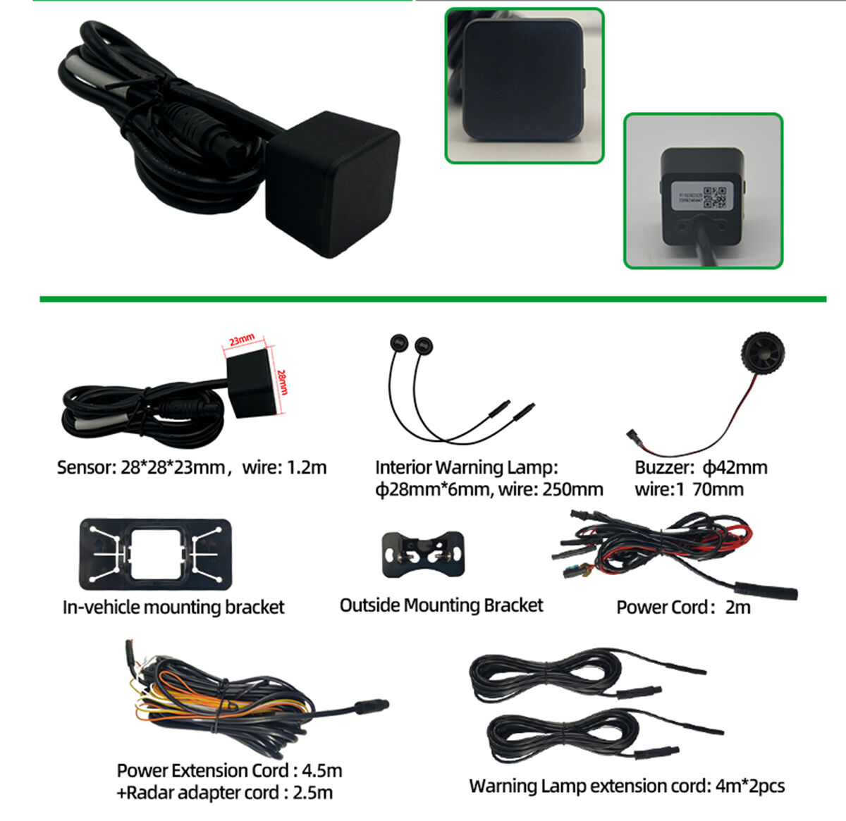 Factory Direct High Quality China Wholesale High Quality Fcw Bsd Lca Blind Spot Microwave Sensor ...