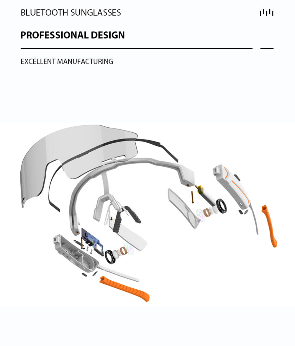 Supplier K18 Wireless Bluetooth Smart Sunglasses Audio Music Eyeglasses ...