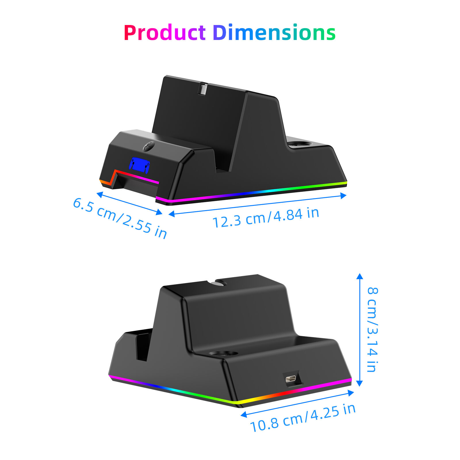 Jys Charging Dock For Playstation Portal With Rgb Light - Expore China ...