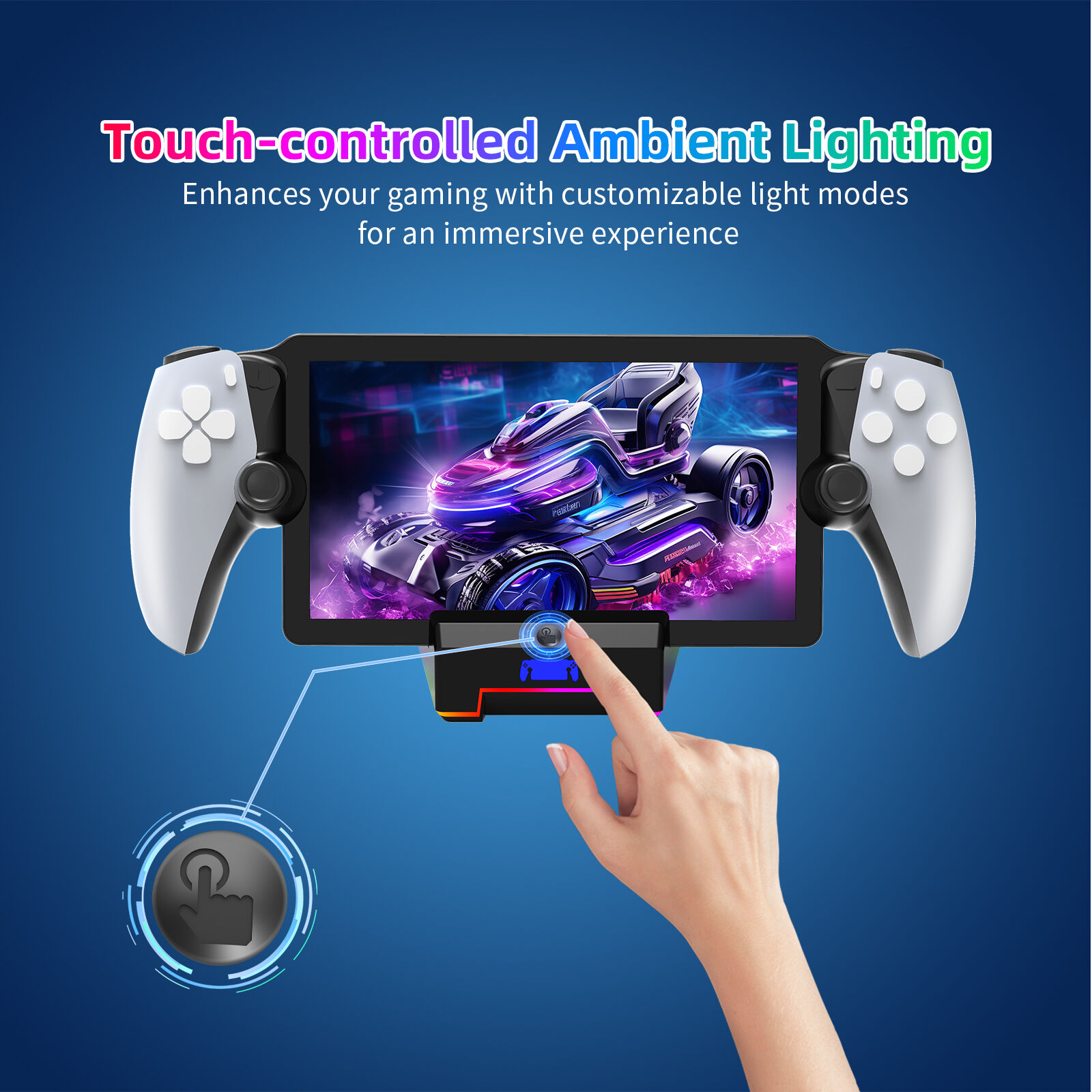 Jys Charging Dock For Playstation Portal With Rgb Light - Expore China ...