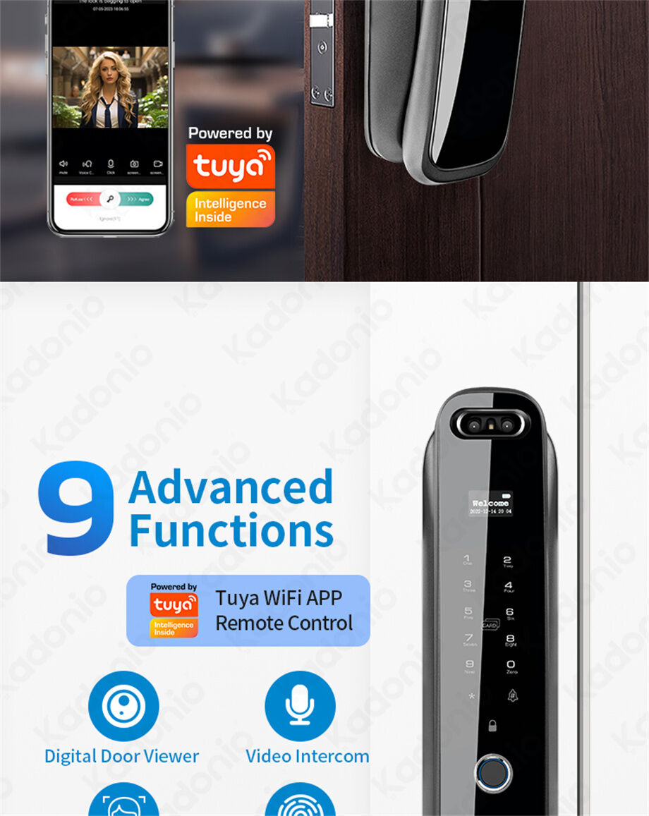 Bulk Buy China Wholesale Electric Biometric Fingerprint Doors Lock Face ...