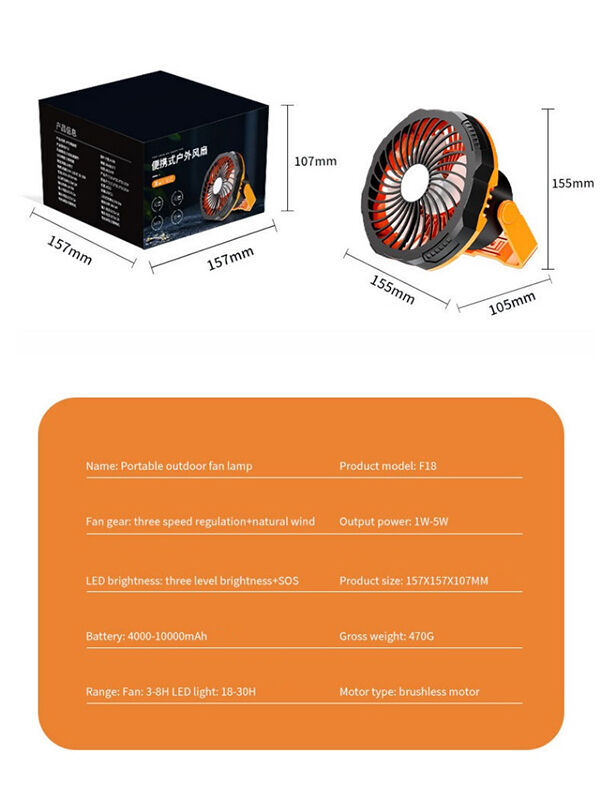Bulk Buy China Wholesale New Rechargeable Portable Fan Battery Operated ...