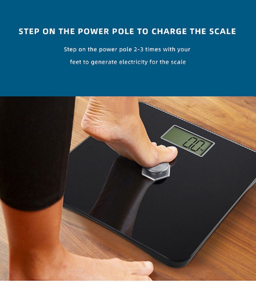 Home Electronic Scale Human Body Charging Weight Scale Can Print Logo ...