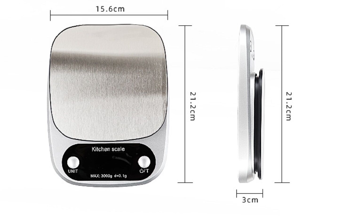 Bulk Buy China Wholesale 3kg 10kg New Design Electronic Food Scales ...
