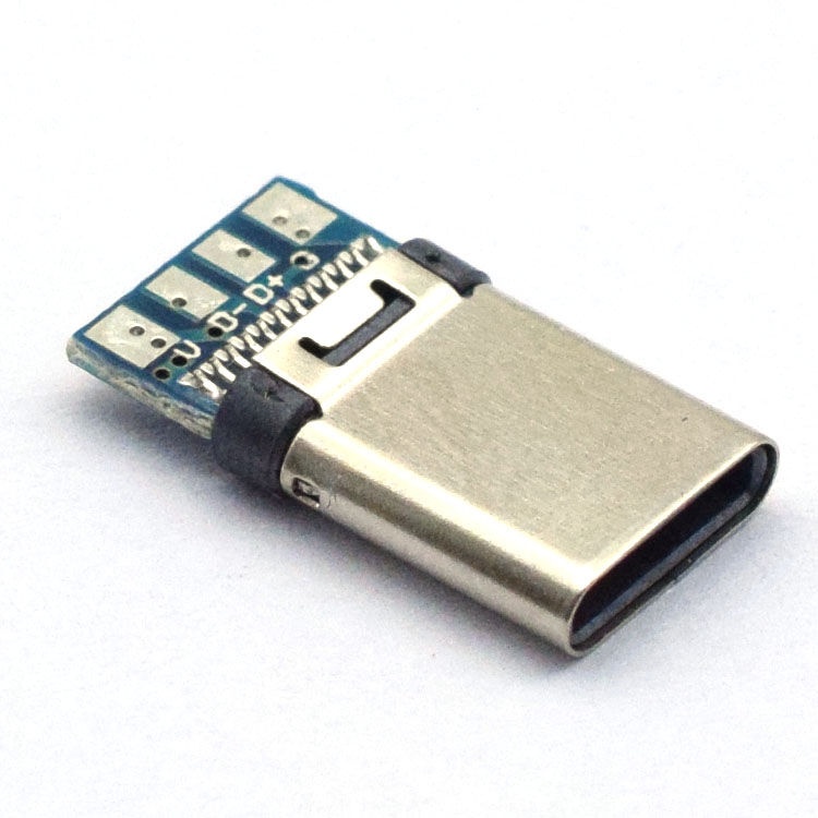 One-stop Purchase High Quality 24 Pins Usb Type C Male Connector Socket ...