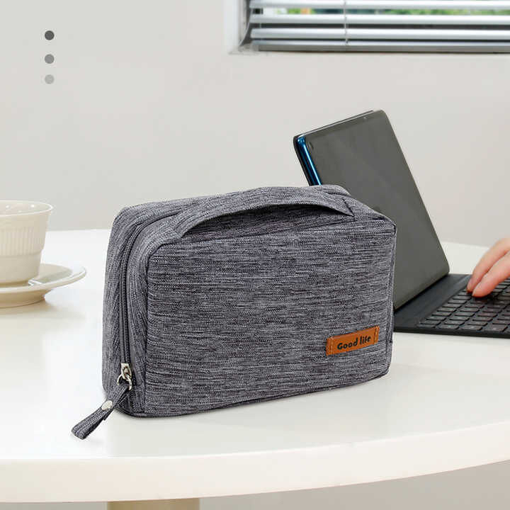 Organizer Gray Digital Bag Zipper Travel Bag - Buy China Wholesale ...