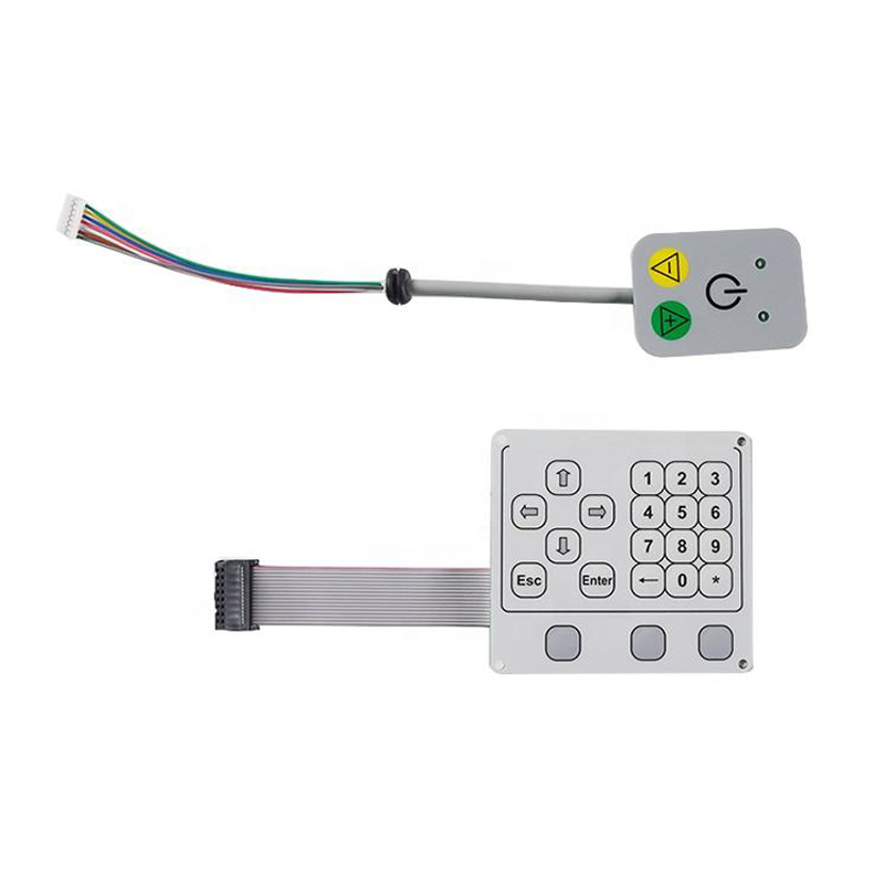 Custom Pcb Membrane Switches Connector Press Embossing Membrane ...