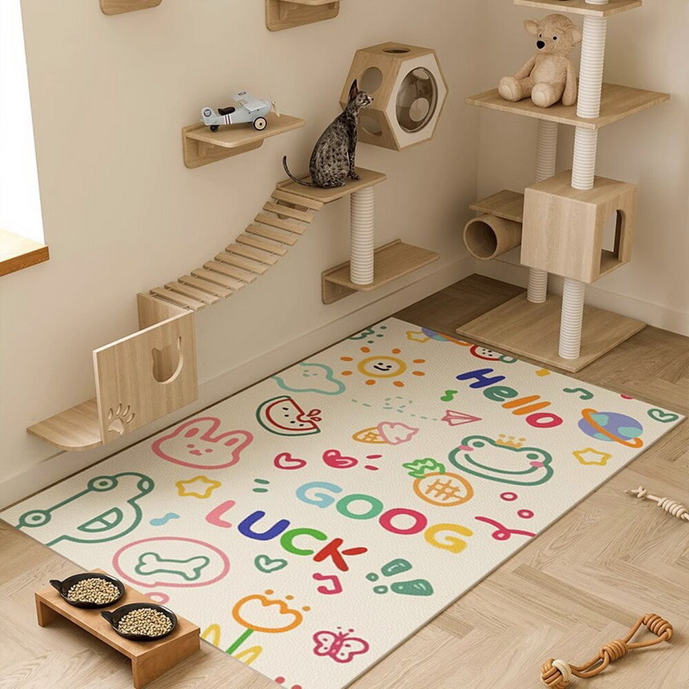 Custom Design Logo Printing Cat And Dog Animal Mat Indoor For Home ...