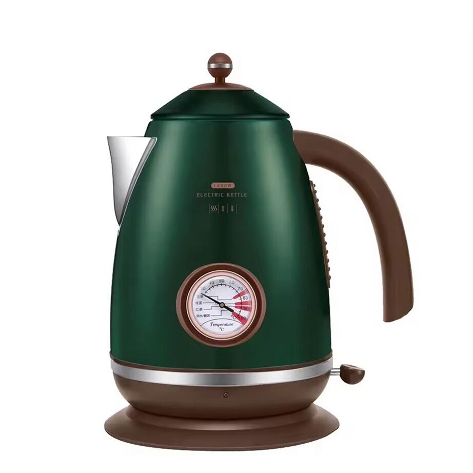 1.7l Electric Kettle Vintage Paint With Temperature Display Electric ...