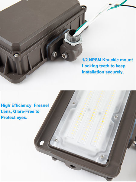 Ip65 Led Outdoor Flood Light With Photocell And Branket Mounting For ...