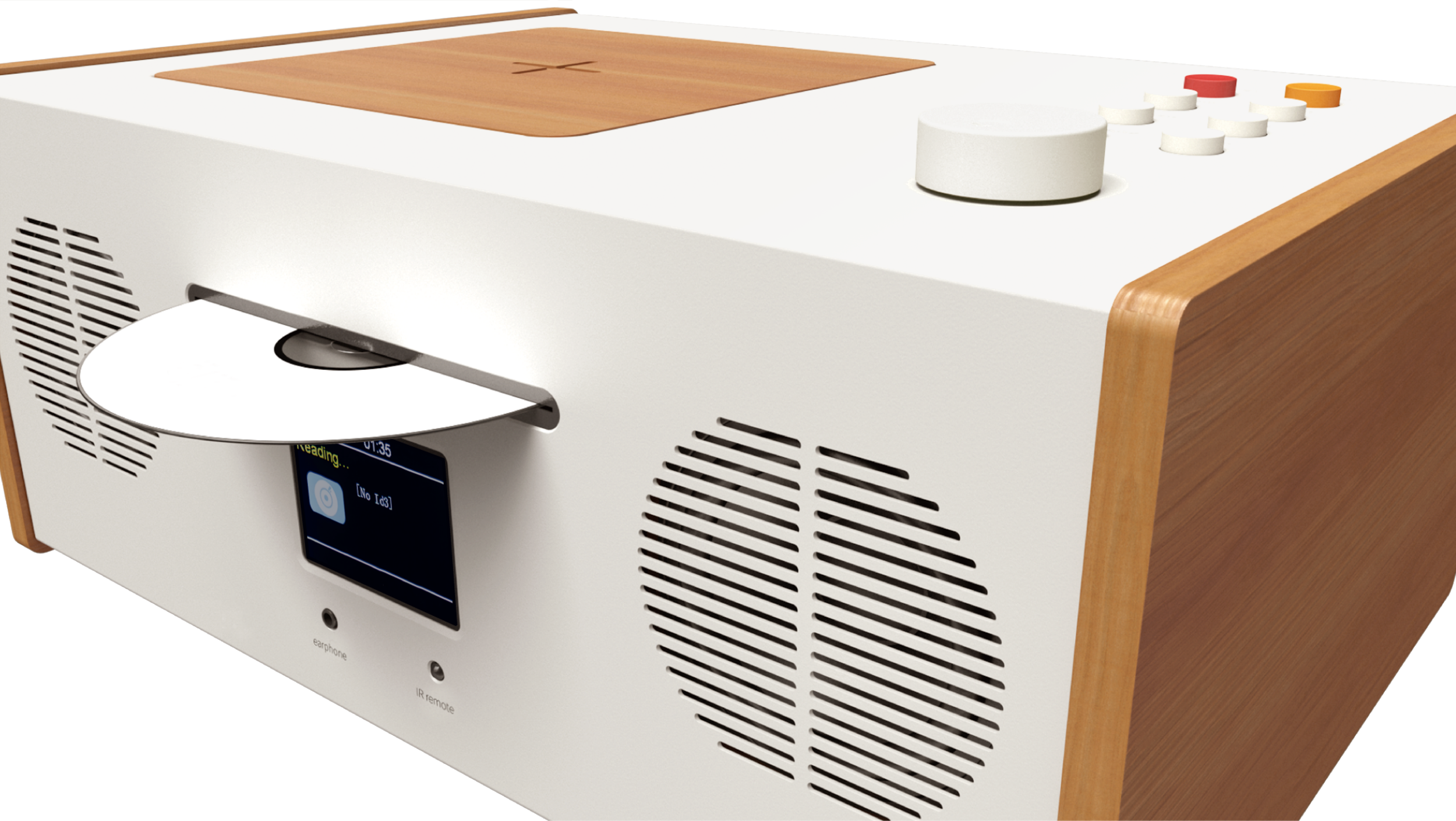 Wholesale 40w Solid Wood + Metal Plate Micro Audio System Cd Usb Mp3 ...