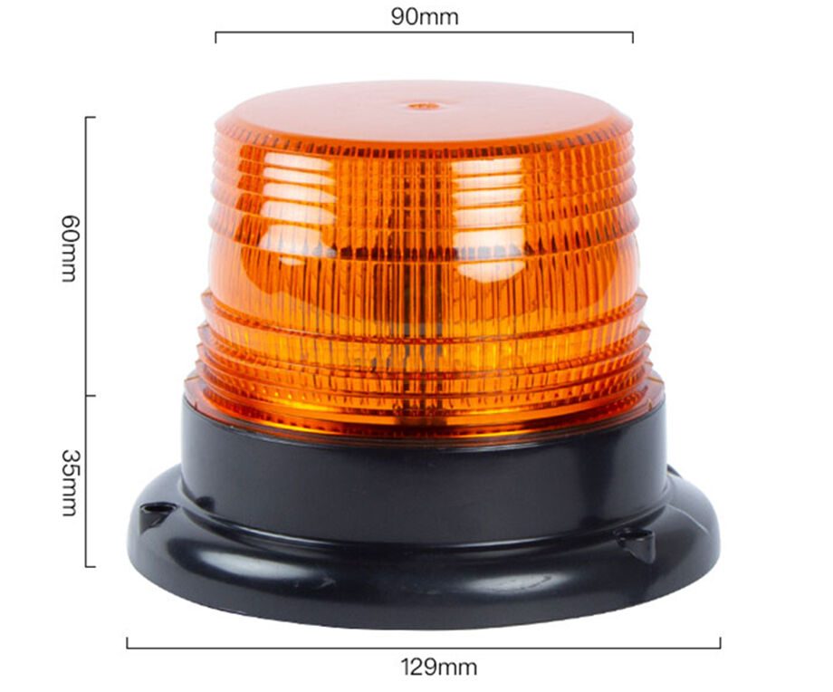 12v -80v Led Emergency Warning Light Flashing Beacon Lamp With Strong ...